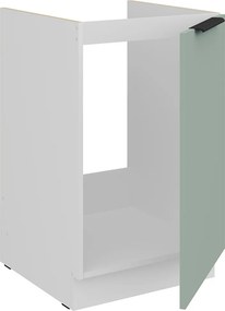 ARIA sb | dolní skříňka 50 ZL 1F dřezová | 50 cm | ANTI FINGERPRINT povrch | bílá/aquamarine