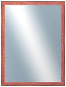 DANTIK - Zarámované zrcadlo - rozměr s rámem cca 60x80 cm z lišty LYON červená (2707)