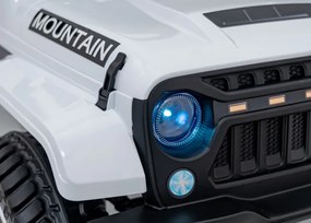 Elektrické autíčko Off Road MOUNTAIN bílé