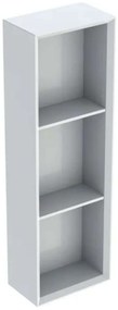 Geberit iCon - Boční skříňka 23x70x13 cm, otevřená, lesklá bílá 502.320.01.1
