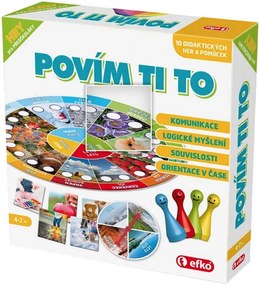 EFKO Soubor her Povím ti to 10 didaktických her a pomůcek v krabici ef54980
