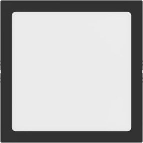 Mexen LDSS, LED stropní svítidlo, rozměr 30 x 30 cm, 24W, studená - 6500K, 1920 lm, černá - L213-030-2465-70