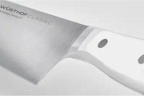 Wüsthof CLASSIC WHITE / Nůž santoku / 14 cm / Chrom-molybden-vanadová