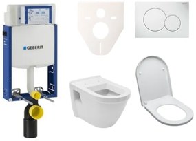 Cenově zvýhodněný závěsný WC set Geberit k zazdění + WC VitrA S50 SIKOGE2V1