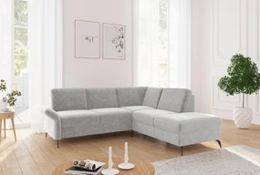 XXXLutz ROHOVÁ SEDAČKA, textil, světle šedá Sit & More - Sedací soupravy - 00014401618B