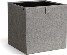 Šedý látkový úložný box 32x31,5x31,5 cm Soft Storage Cube – Bigso