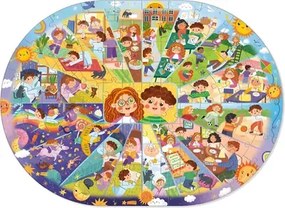 DODO Puzzle Denní rutina / 100 dílků