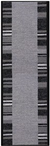 Berfin Dywany, Protiskluzový běhoun na míru Zel 1016 Silver (Grey), šíře 120 cm, šedá, chodba / předsíň