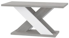 Konferenční stolek Xalin (světle šedá + bílá). 1055278