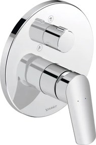 Duravit No.1 - Sprchová páková baterie podomítková, chrom N14210012010