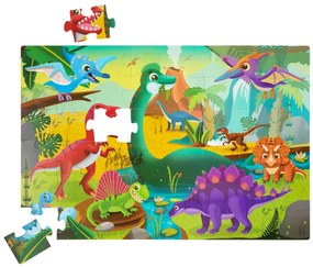 B-Toys Puzzle maxi 48 ks Dinosaurus