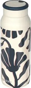 Quokka Echo abstract / Nerezová termoláhev s poutkem / 690 ml