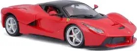 Bburago RACE+PLAY Ferrari LaFerrari červená / 1:24 / od 3 let