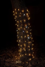 Vánoční světýlka venkovní FLASH teplá bílá 100 LED