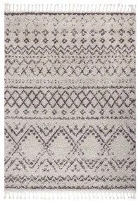 koberec BERGER RABAT GO526, krémovo hnědý střapce, Bergerský, Mar velikost 70x300 cm | krásné koberce cz