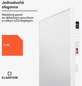 Klarstein Wonderwall Air Art Smart 480 infračervený ohřívač, 50 x 90 cm, 480 W, aplikace