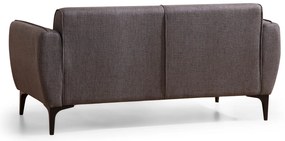 Hanah Home Dvoumístná pohovka BELISSIMO šedá 180 cm 560ARE1531