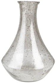 Skleněná transparentní foukaná váza Sandy – 22x30 cm