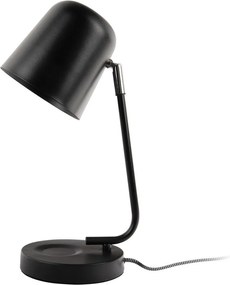 Černá stolní lampa (výška 38,5 cm) Encantar – Leitmotiv