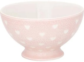 GreenGate Porcelánová polévková miska Penny Pale Pink  600ml