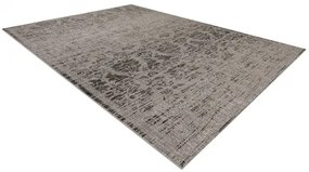 koberec SIZAL FLOORLUX 20211 stříbro / černý velikost 160x230 cm | krásné koberce cz