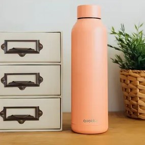 Quokka Solid broskvová / Termoláhev / nerezová, dvouplášťová / 850 ml