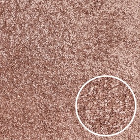 ITC, Metrážový koberec Liliana 7675, na míru, šíře 4m,5m, růžová, fusion back, dětský pokoj