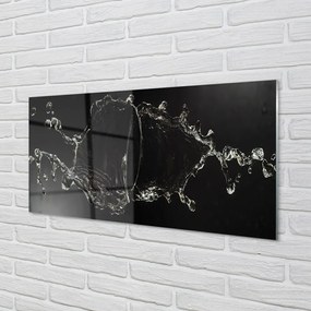 Obraz na skle Tryskání vodní kapky 100x50 cm