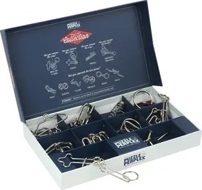 PROFESSOR PUZZLE Hlavolam Puzzle  Perplex 10v1 / Sada kovových hlavola