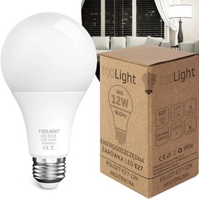 Toolight LED žárovka studená LED RSL027 E27 12W Neutral