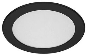 Panlux Podhledové LED svítidlo Downlight CCT Round černá, 18 W