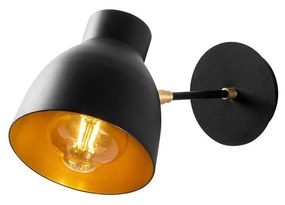 Opviq Nástěnná lampa Dodo černá