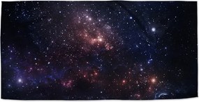 Sablio Ručník Noční obloha - 50x100 cm