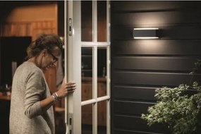 Venkovní nástěnné LED svítidlo Philips Stratosphere 16487/93/P0 9W 2700K teplá bílá IP44