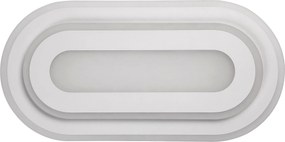 Rabalux Bílé stropní LED svítidlo Prue 200x400mm 40W 71110