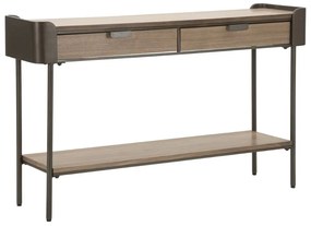 Designová konzole Ekewaka 120 cm hnědá