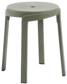 OnaDnes -20% Nardi Zelená plastová zahradní stolička Stack Mini 36,5 cm