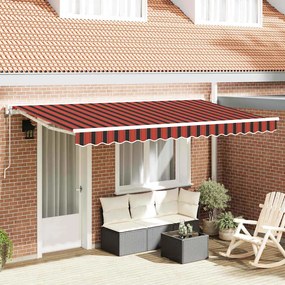 Rám markýzy Oranžová a Černá 350 x 200 cm 3329662