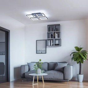 Brilagi - LED Stmívatelný přisazený lustr SQUARED LED/85W/230V 3000-6500K + DO