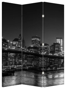 Paraván - Brooklynský most v New Yorku (126x170 cm)