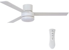 BAYSIDE 213036 - LED Stropní ventilátor LAGOON GX53/17W/230V bílá + DO 213036