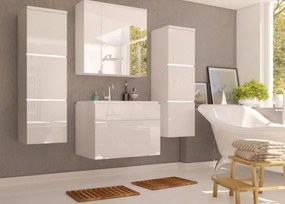 Casarredo - Komfort nábytek Koupelnová sestava PORTO bílá lesk