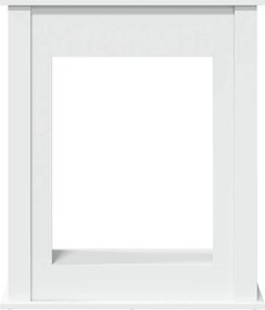 vidaXL Krbový rám 75x20x87,5 cm, konstrukční dřevo [854581] Barva: šedá sonoma