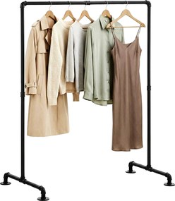 Stojan na oblečení Jersey 55x120x150 – černá
