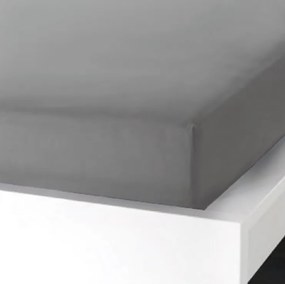 Lozni-povleceni-levne Microtop prostěradlo 180x200cm šedé