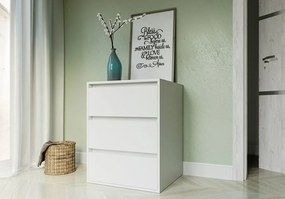 Casarredo - Komfort nábytek Komoda 3S IDEJA 60 bílá