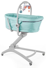 CHICCO Postýlka/lehátko/židlička Baby Hug Air 4v1 - Aquareelle