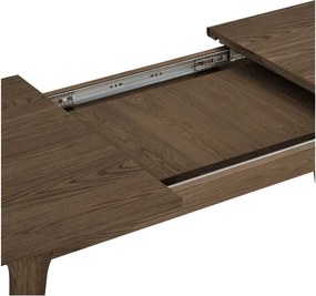 Rozkládací jídelní stůl s přídavnou deskou v dekoru dubu Darwin – House Nordic