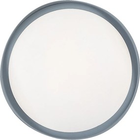 Rabalux Šedé stropní LED svítidlo Israh 480mm 40W 71249