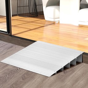 Costway Nájezdová prahová rampa 13 cm vysoká nájezdová rampa s nastavitelným